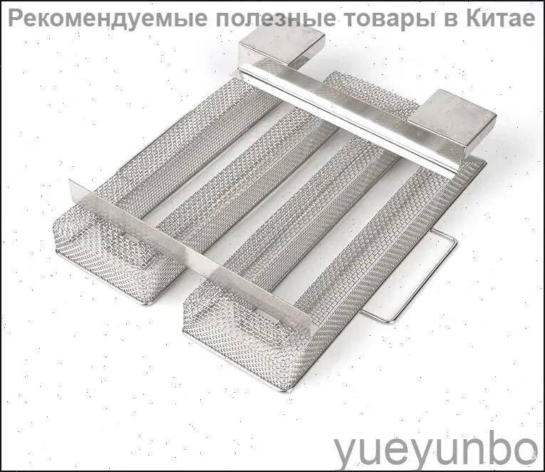 Лабиринтный дымогенератор для холодного и горячего копчения, квадратный, для мяса, рыбы и сыра. — фото 1