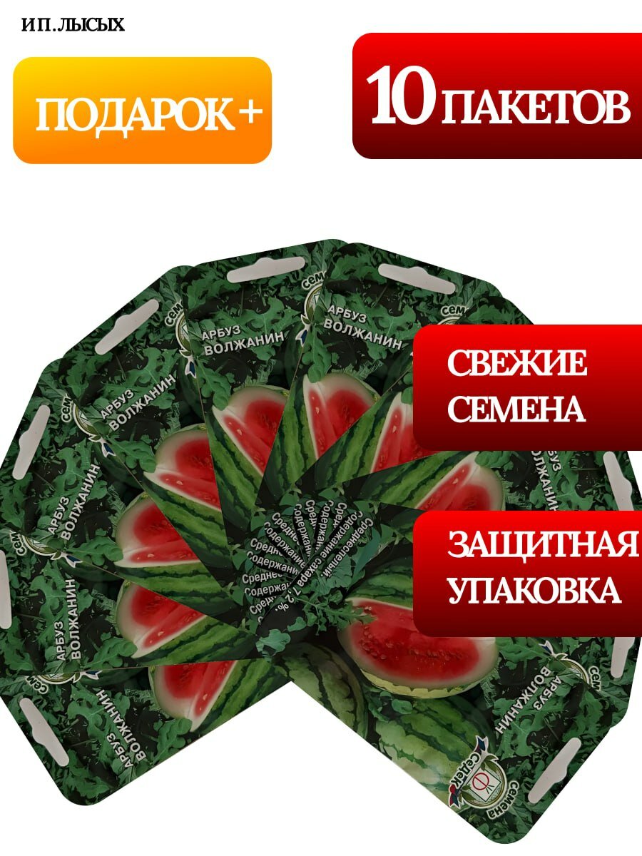 Семена Арбуз "Волжанин"