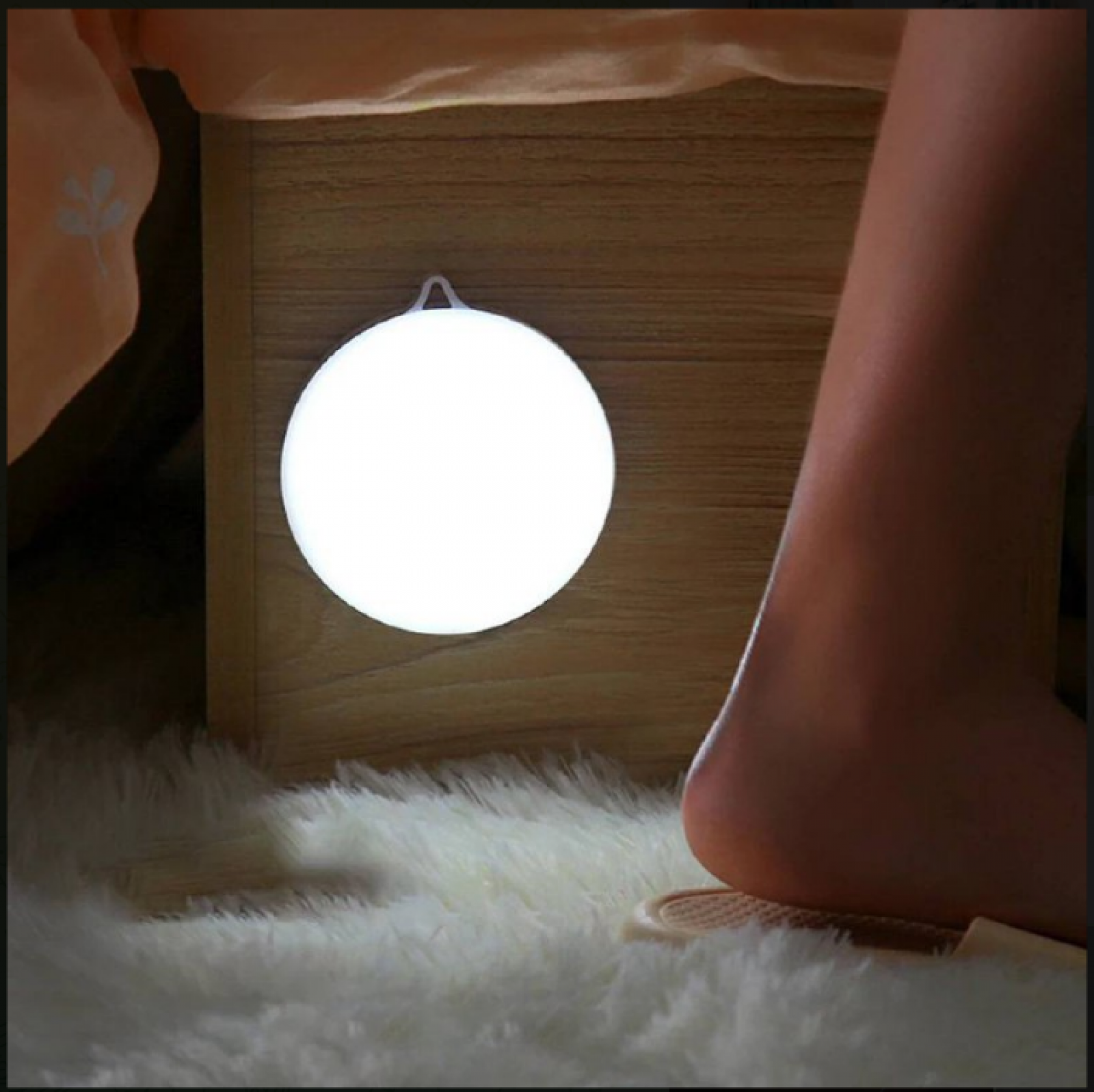 Ночник-светильник MyPads M153-731 светодиодный с индукционным датчиком движения, белый свет