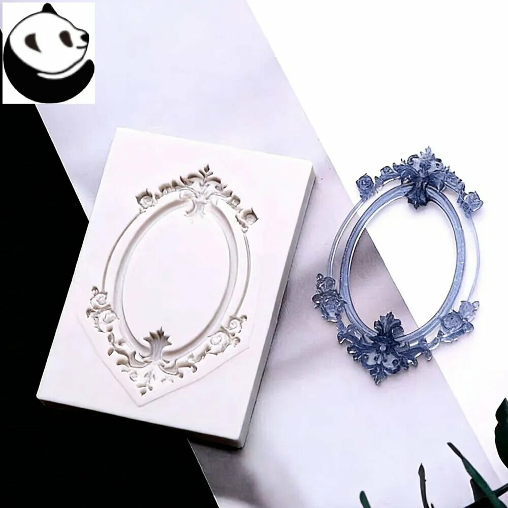 Силиконовая форма / молд для рукоделия Лепнина / Полая рама