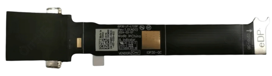 Шлейф матрицы для ноутбука Dell XPS 13 9340, 9345, 9350 NO TOUCH, LF-L723P, 08CMN6