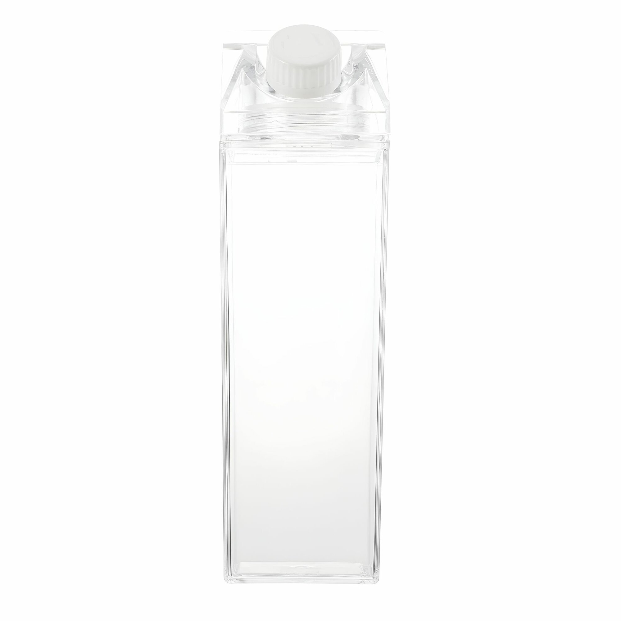 ACDANC Кофейный контейнер для молока, стеклянная бутылка для сливок, квадратная, портативная, герметичная