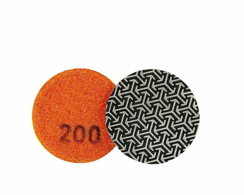 Шлифовальный диск черепашка 50 мм. Р200. Премиум