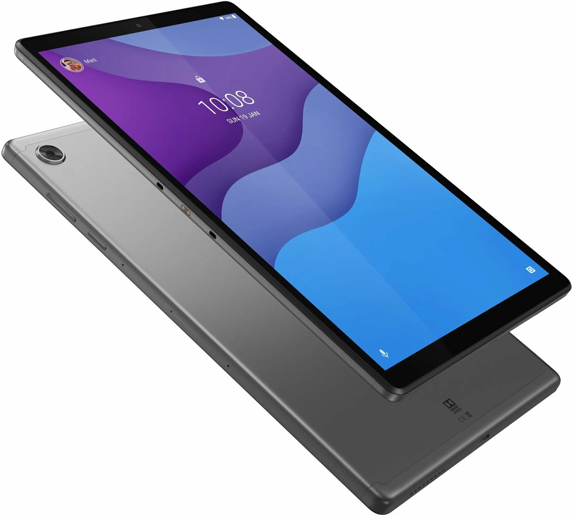 Планшет 10,3 LENOVO Tab M10 Plus TB-X606X IPS FHD/4/64Gb/4G/LTE/Android 10 серый