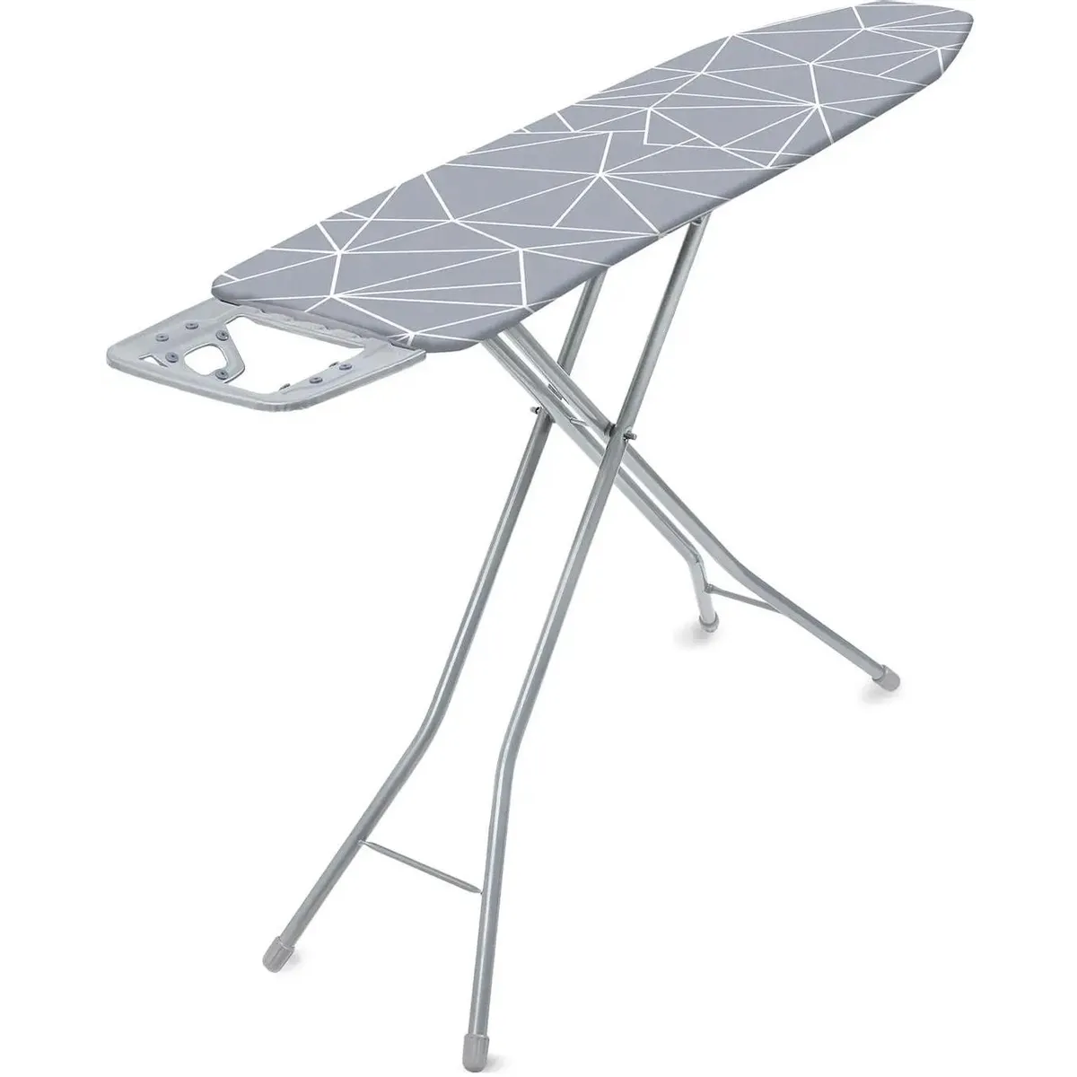 Гладильная доска напольная ЭЛК/6 с линиями на сером