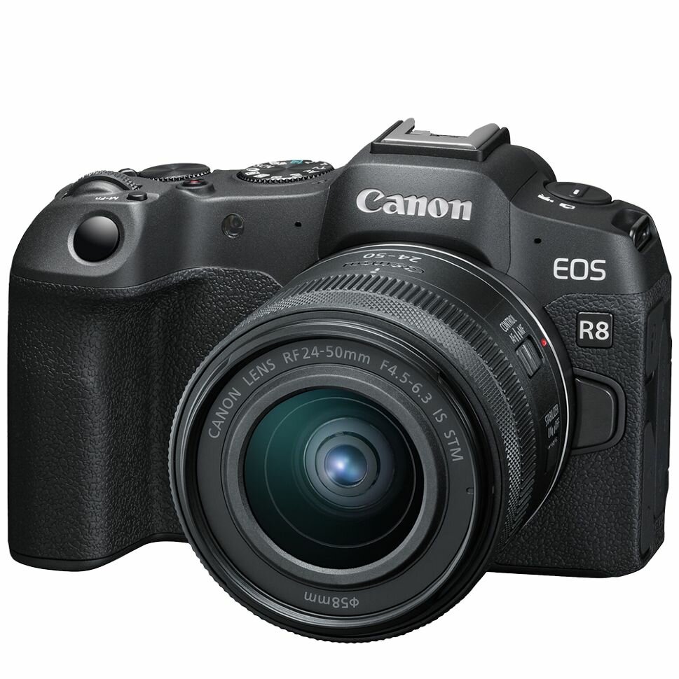 Беззеркальная камера Canon EOS R8 (+ RF 24-50mm f/4.5-6.3 IS STM)