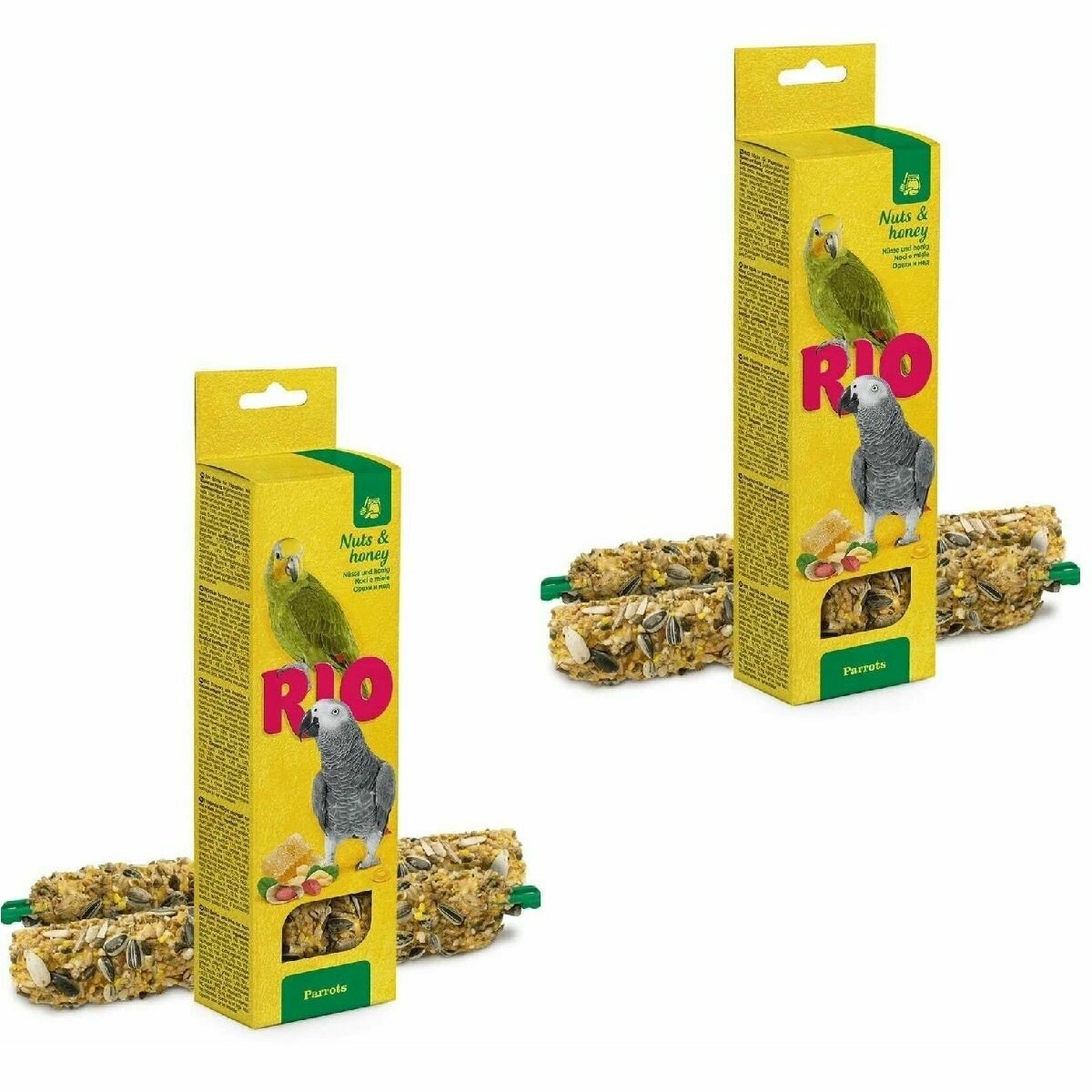 RIO Палочки для попугаев с Медом и орехами 2шт*90г (2 штуки)