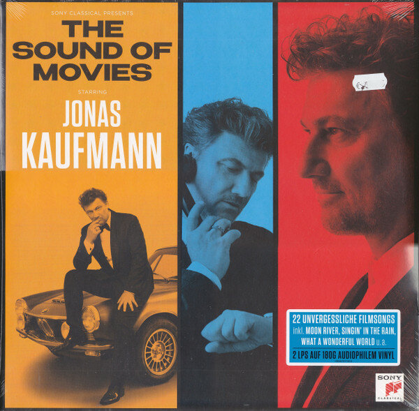 JONAS KAUFMANN The Sound Of Movies (LP)
