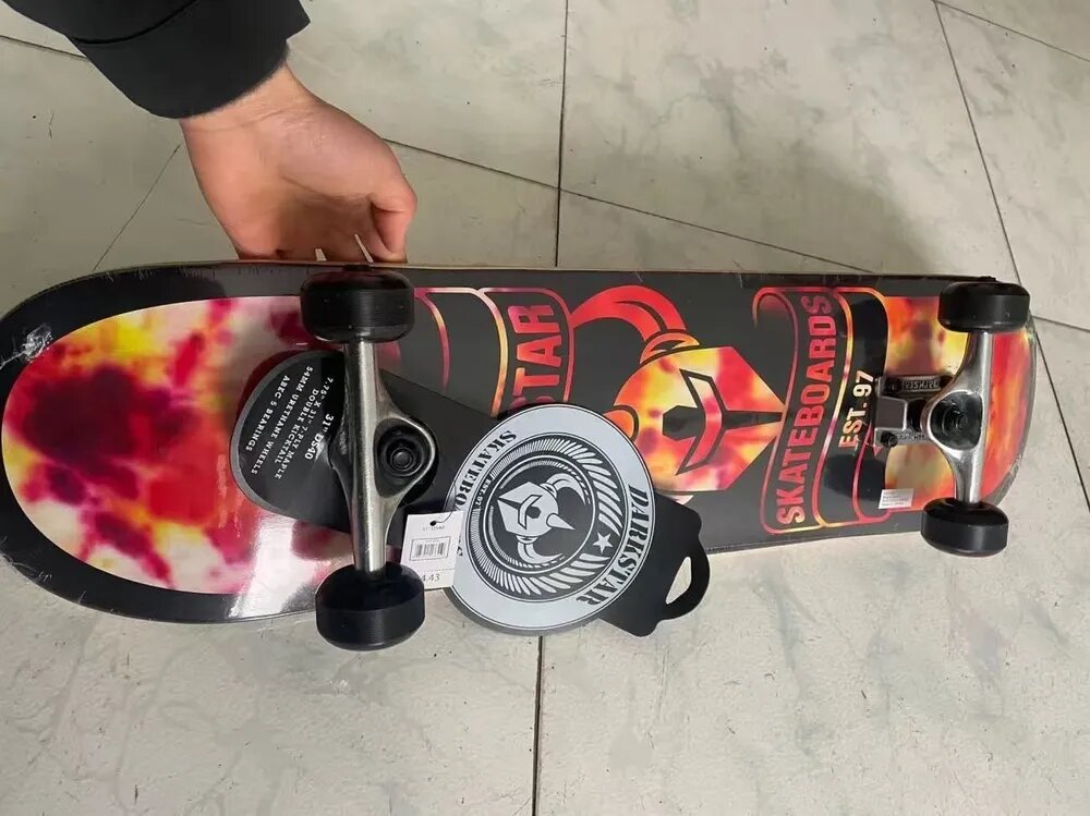 Скейтборд Darkstar 79 х 20см, 7-ply maple, ABEC 5 bearings, для мужчин