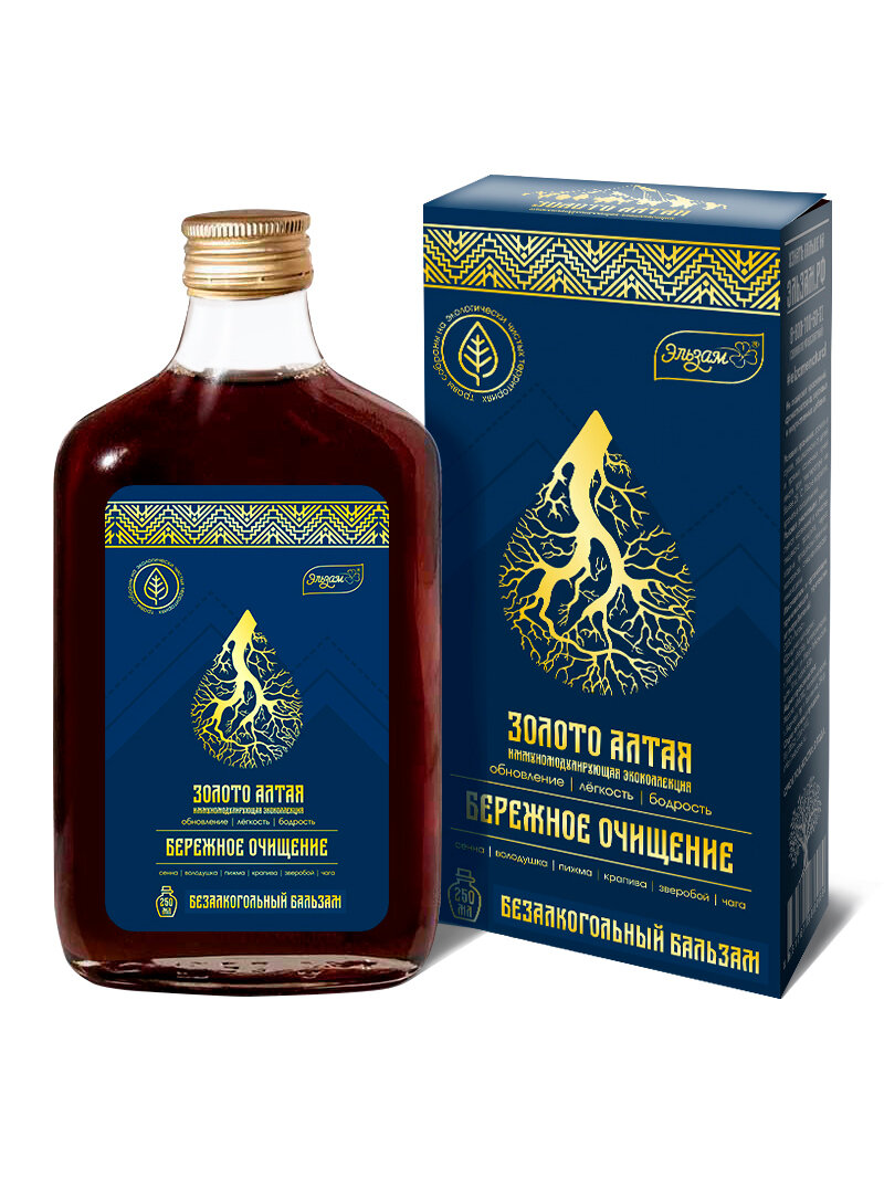 Бальзам Золото Алтая Бережное очищение, 250 мл