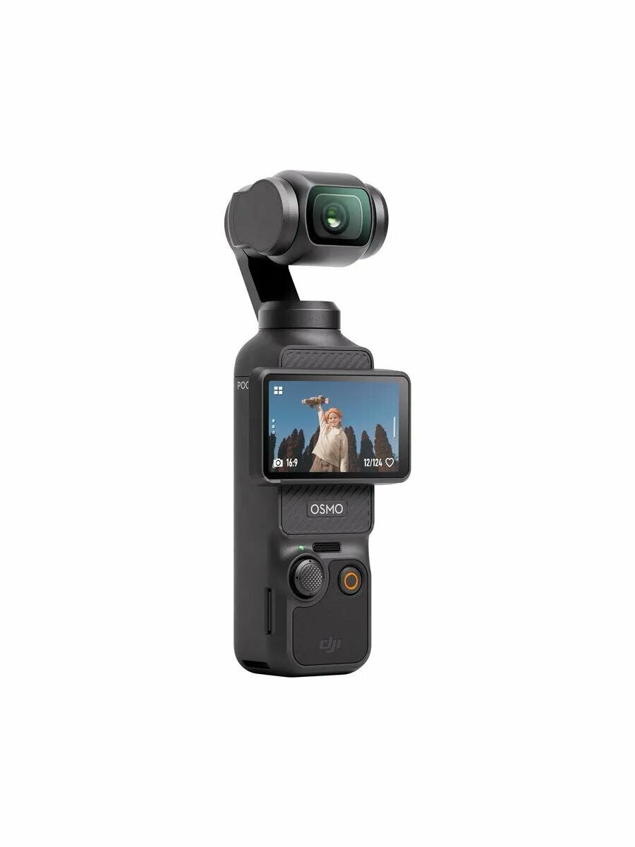 Камера DJI Osmo Pocket 3, 1" CMOS, видео 4K, трёхосевой стабилизатор, экран 2"