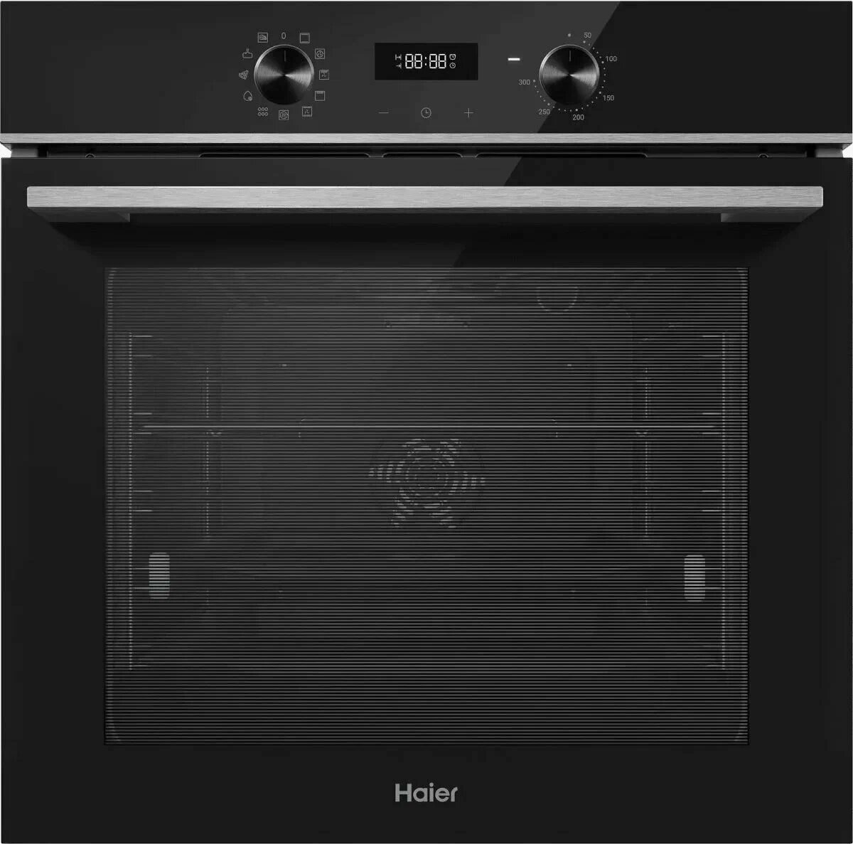 Духовой шкаф Haier HOQ-R2ARN3BX, электрический, с грилем, черный