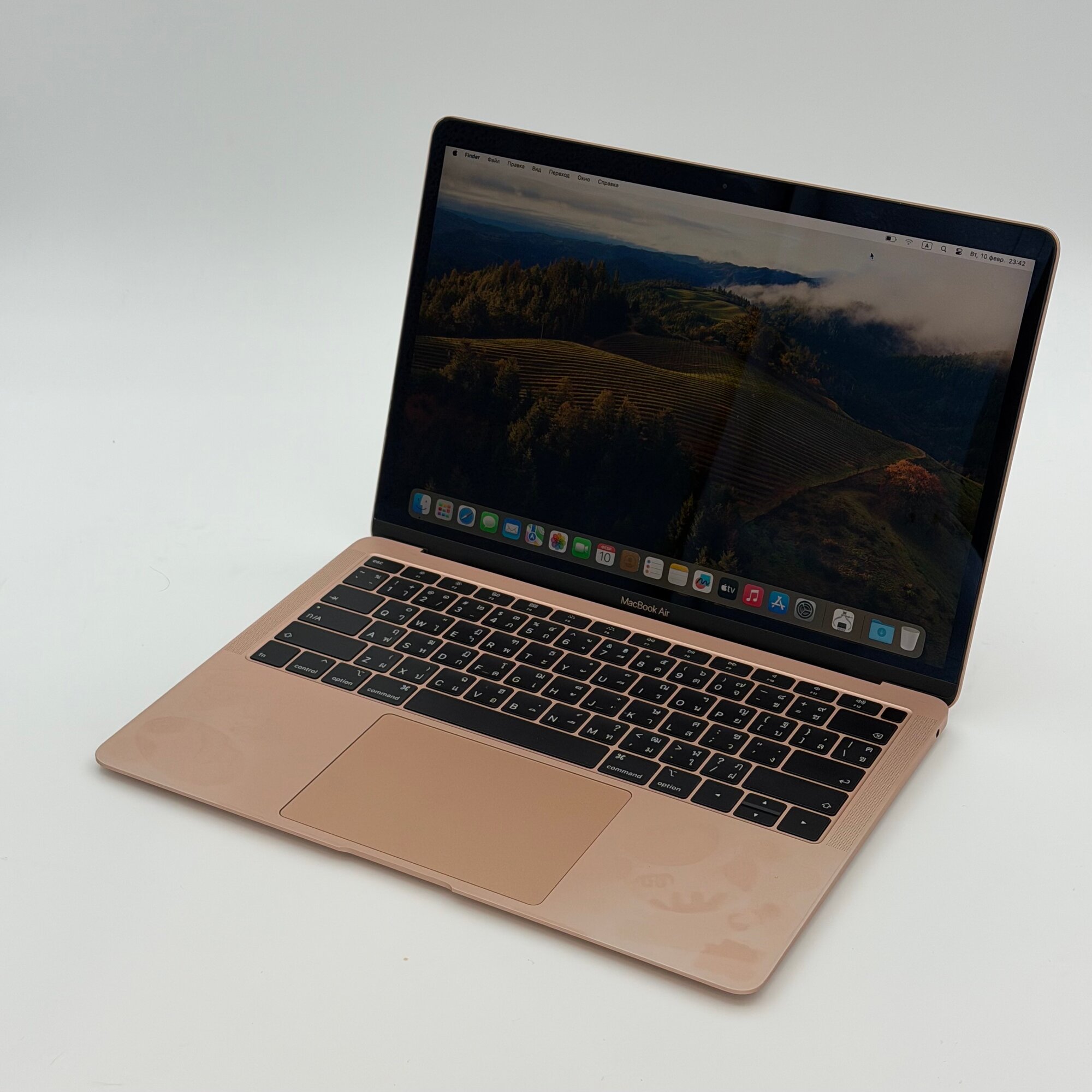 13.3" Ноутбук Apple MacBook Air 13 Mid 2019 2560x1600, Intel Core i5 1.6 ГГц, RAM 8 ГБ, LPDDR3, SSD 128 ГБ, Intel UHD Graphics 617, macOS, Золотой