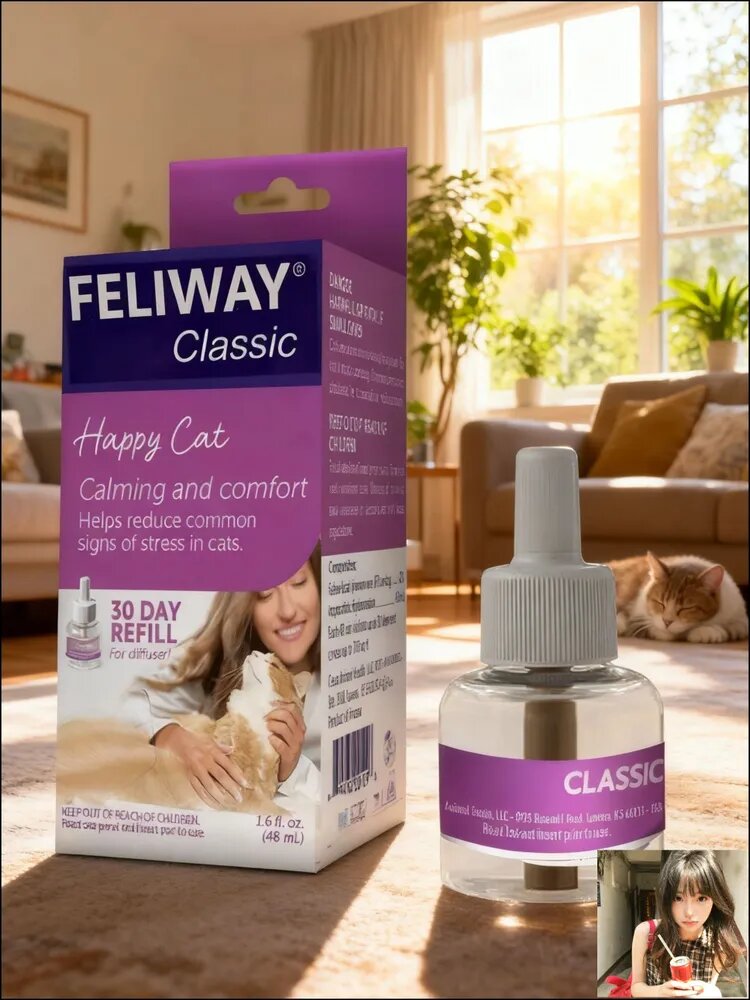 FELIWAY Classic Happy Cat Calming and comfort для кошек