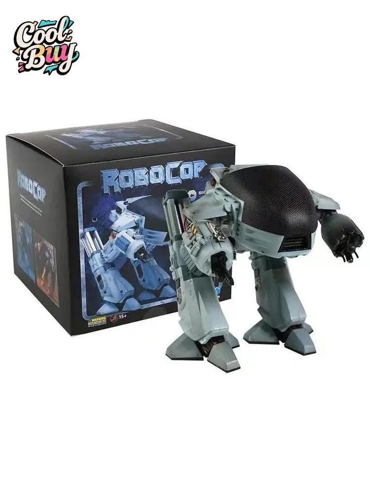 TOYS RoboCop ED209 Фигурка Робот-танк Подарок для мальчика 14CM