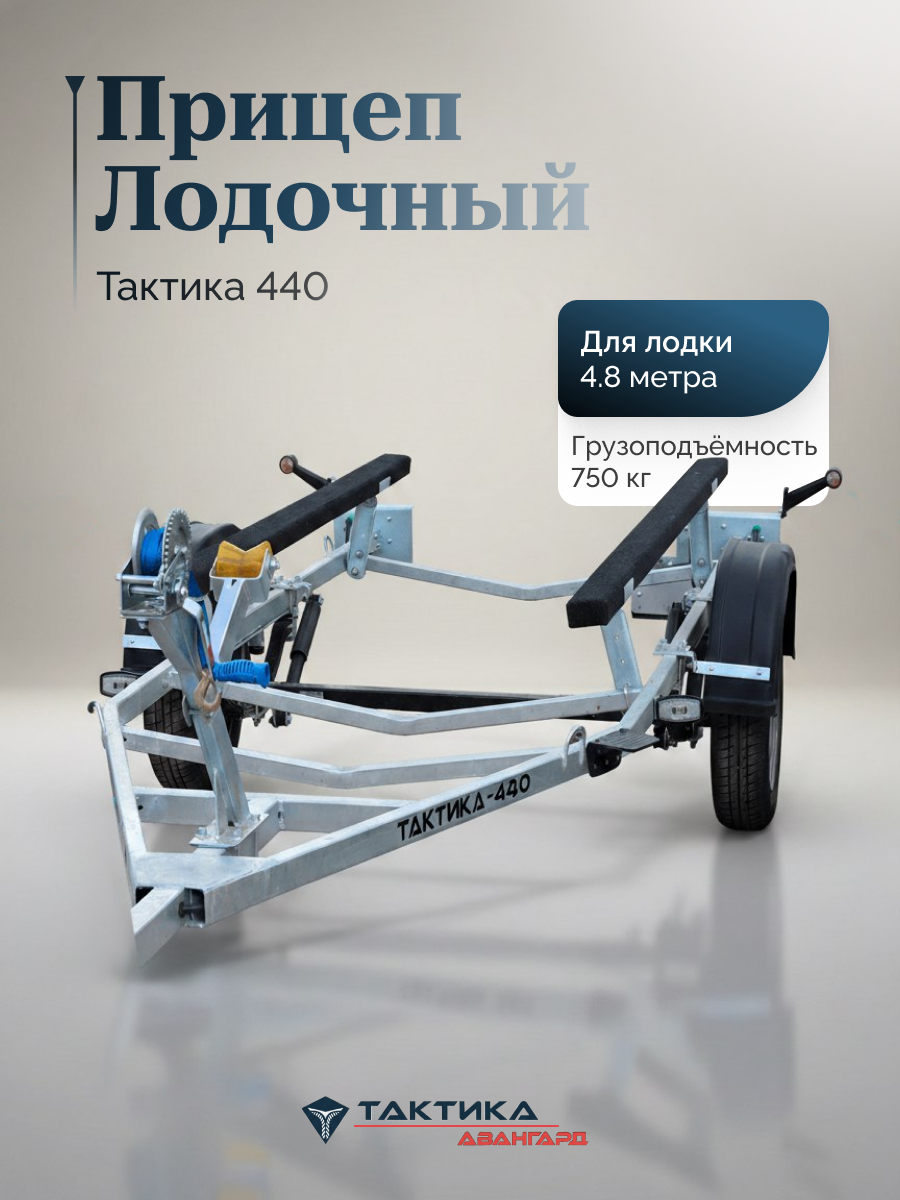 Лодочный прицеп Тактика 440