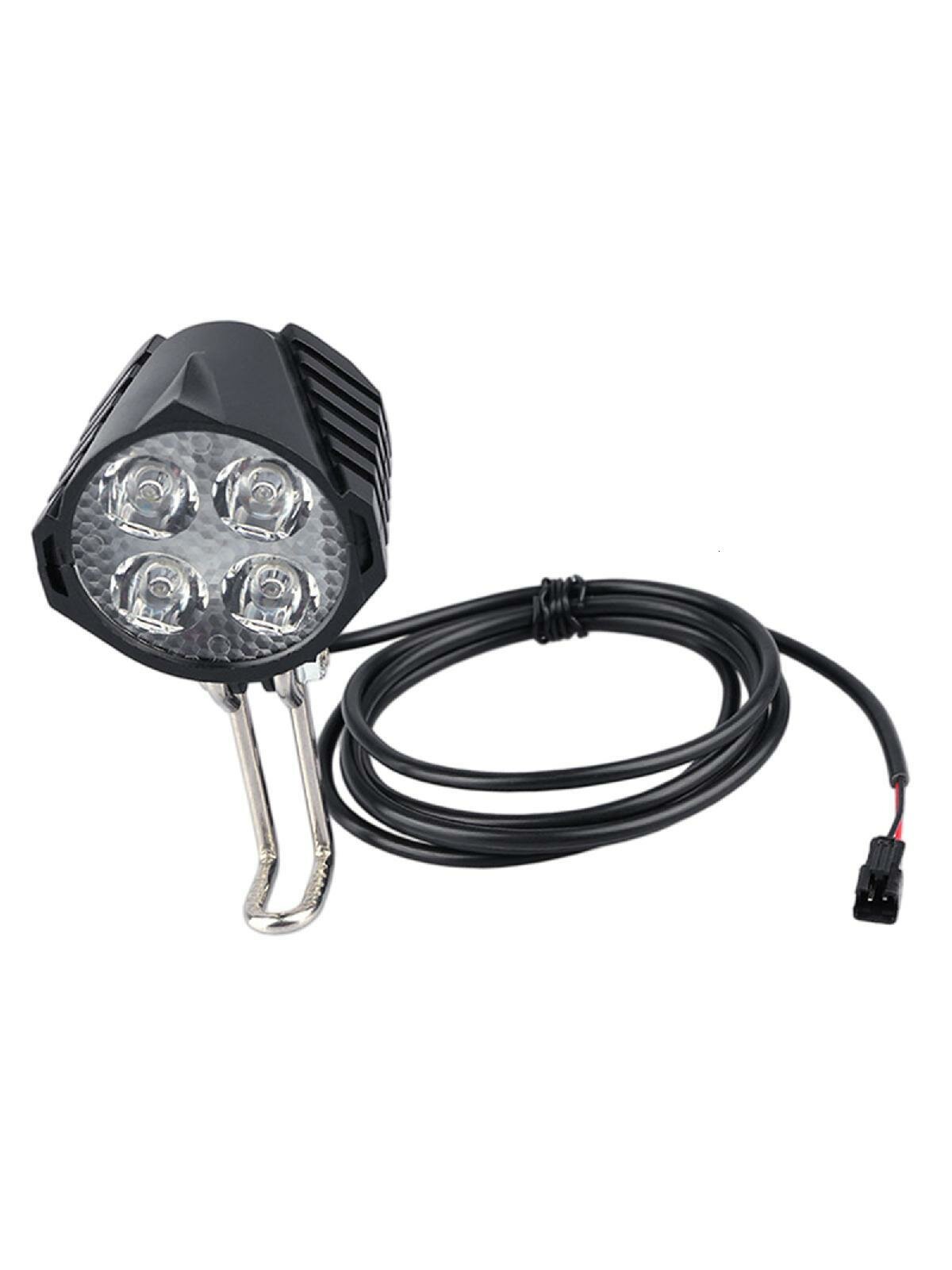 Мощный Мотоцикл Передняя Фара Велосипеда Противоударная Электрическая Фара Велосипеда