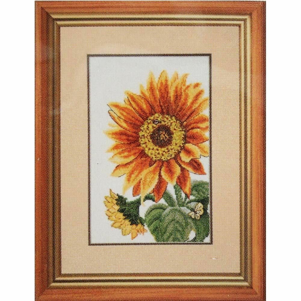 Набор для вышивания Hobby&Pro "Цветок солнца", 16х27 см, 773