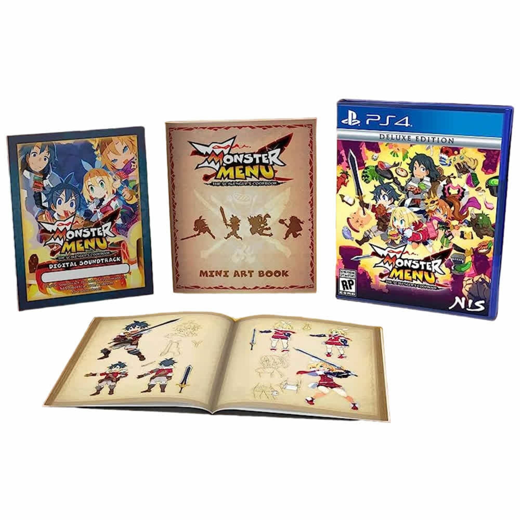 Monster Menu: The Scavenger's Cookbook Deluxe Edition (английская версия) (PS4)