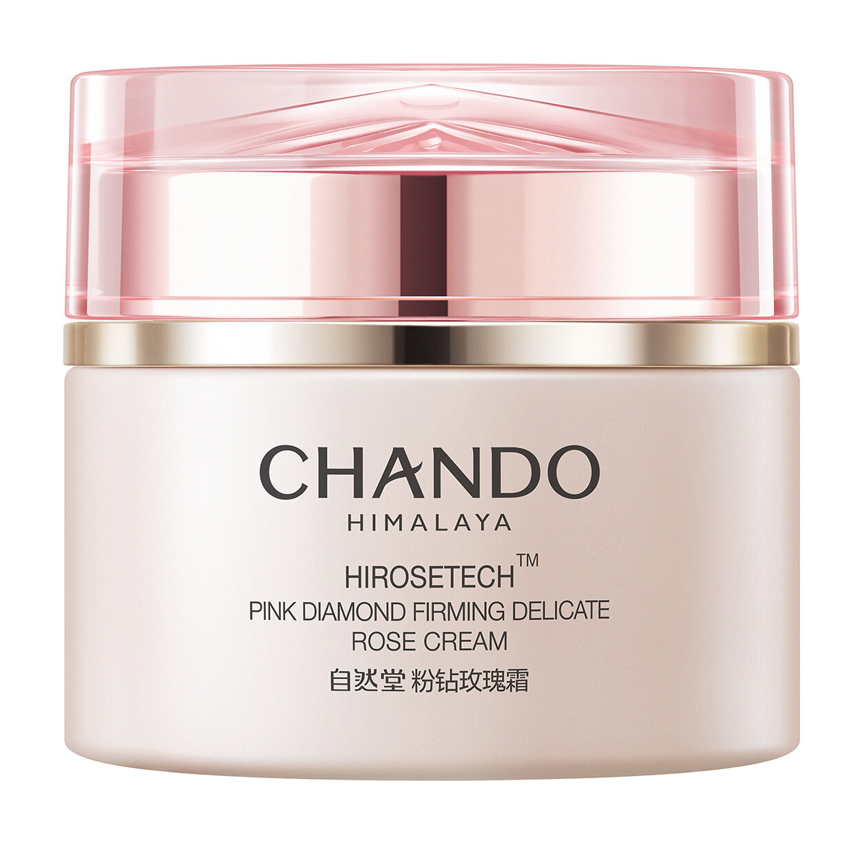 CHANDO HIMALAYA Hirosetech Pink Diamond Firming Delicate Rose Cream Крем для лица подтягивающий, 55 г