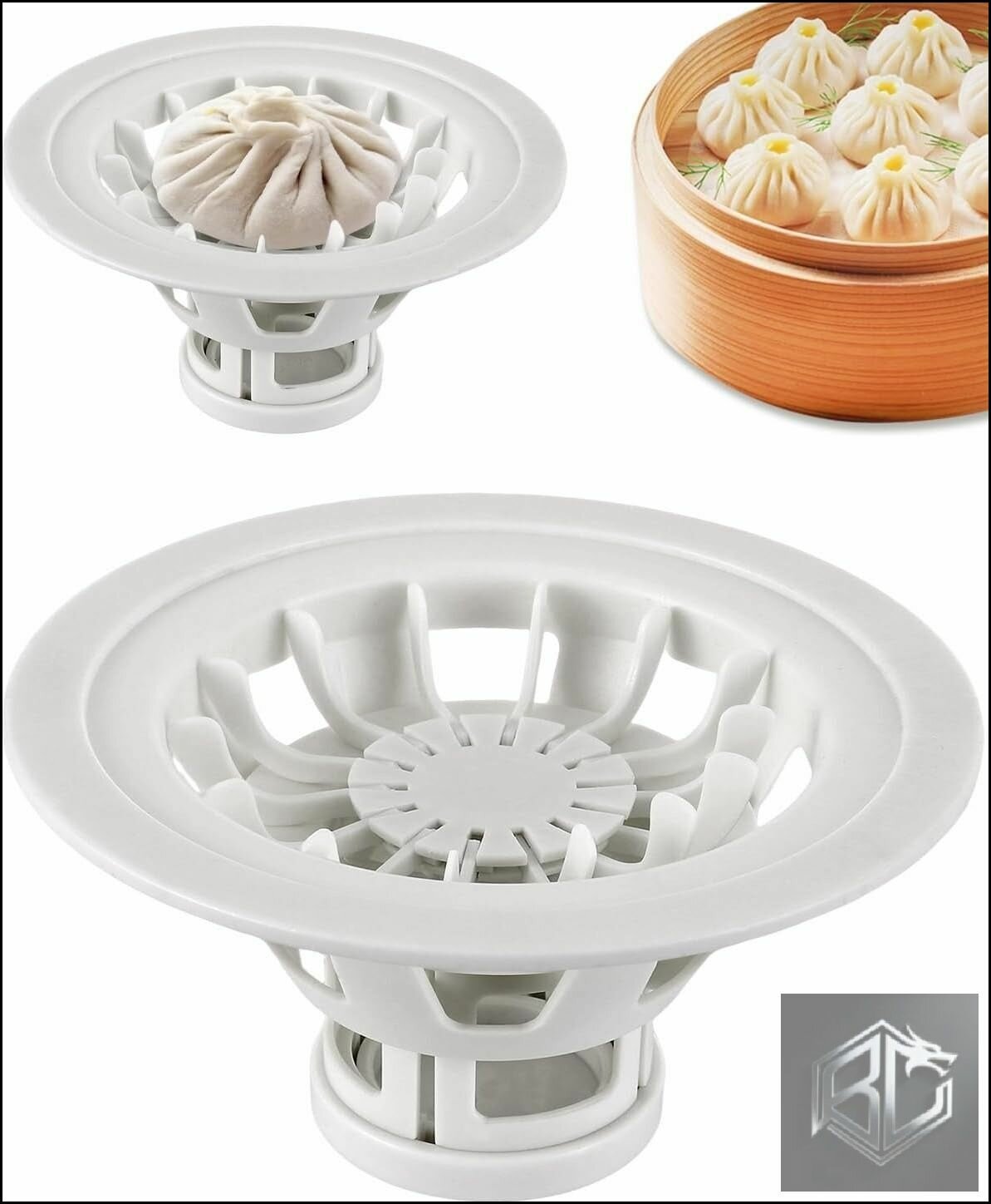 Хинкальница для формовки / Аппарат для лепки хинкали / Пельменница