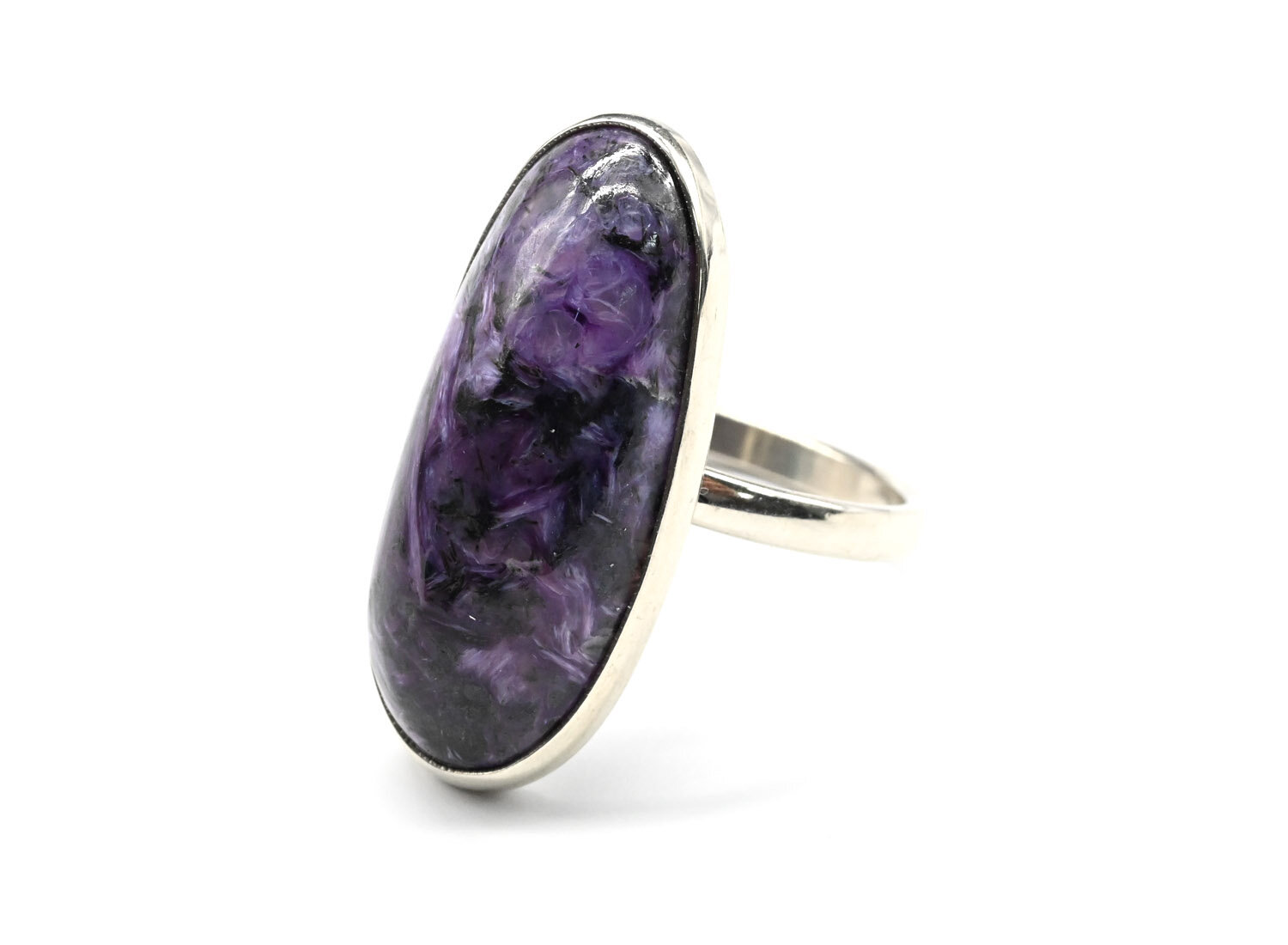 Кольцо, чароит