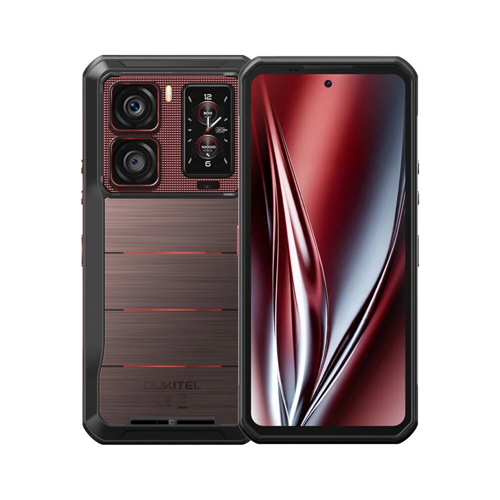 Oukitel WP300, красный, 16000 мАч, 36 ГБ + 512 ГБ, 108 МП