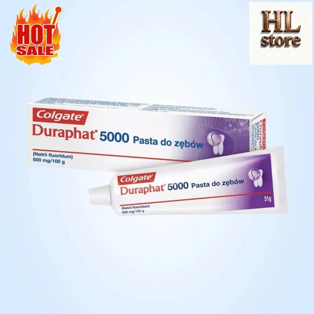 Эксклюзивная паста Colgate Duraphat 5000 с высокой концентрацией фторида