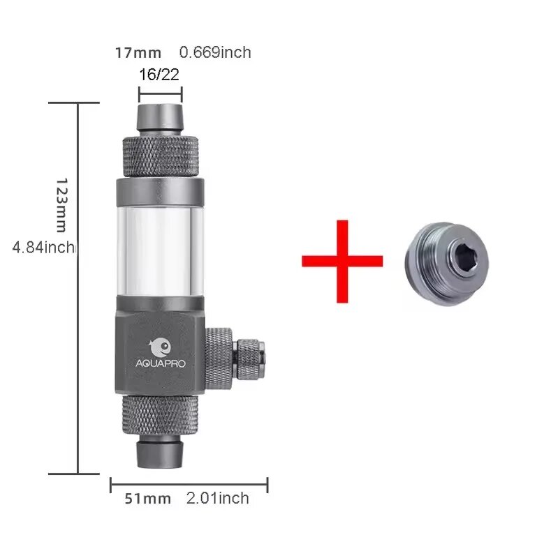 Внешний распылитель CO2 AQUAPRO для аквариума EC-16-REPLACE