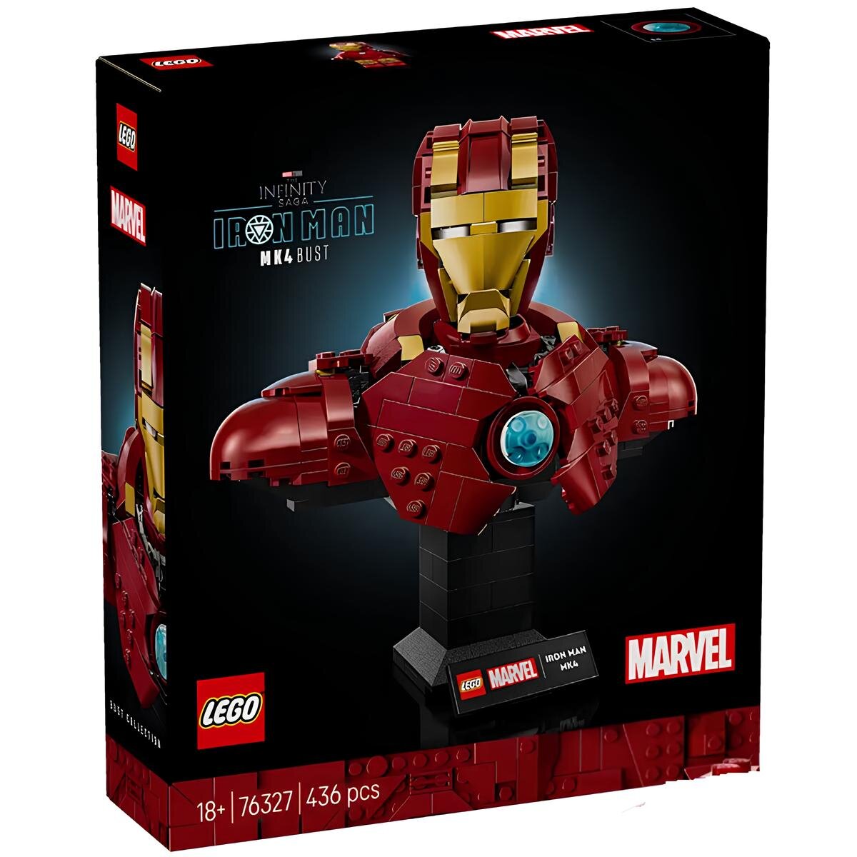 Конструктор LEGO Super Heroes 76327 Бюст Железного Человека MK4