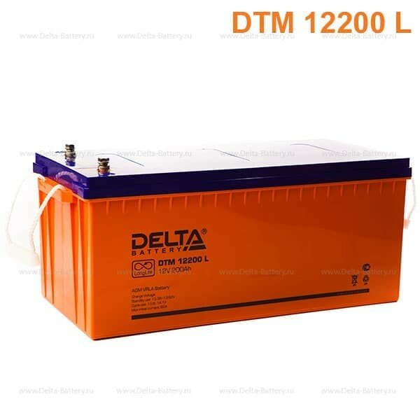 Батарея для ИБП Delta DTM 12200 L 12В 200Ач