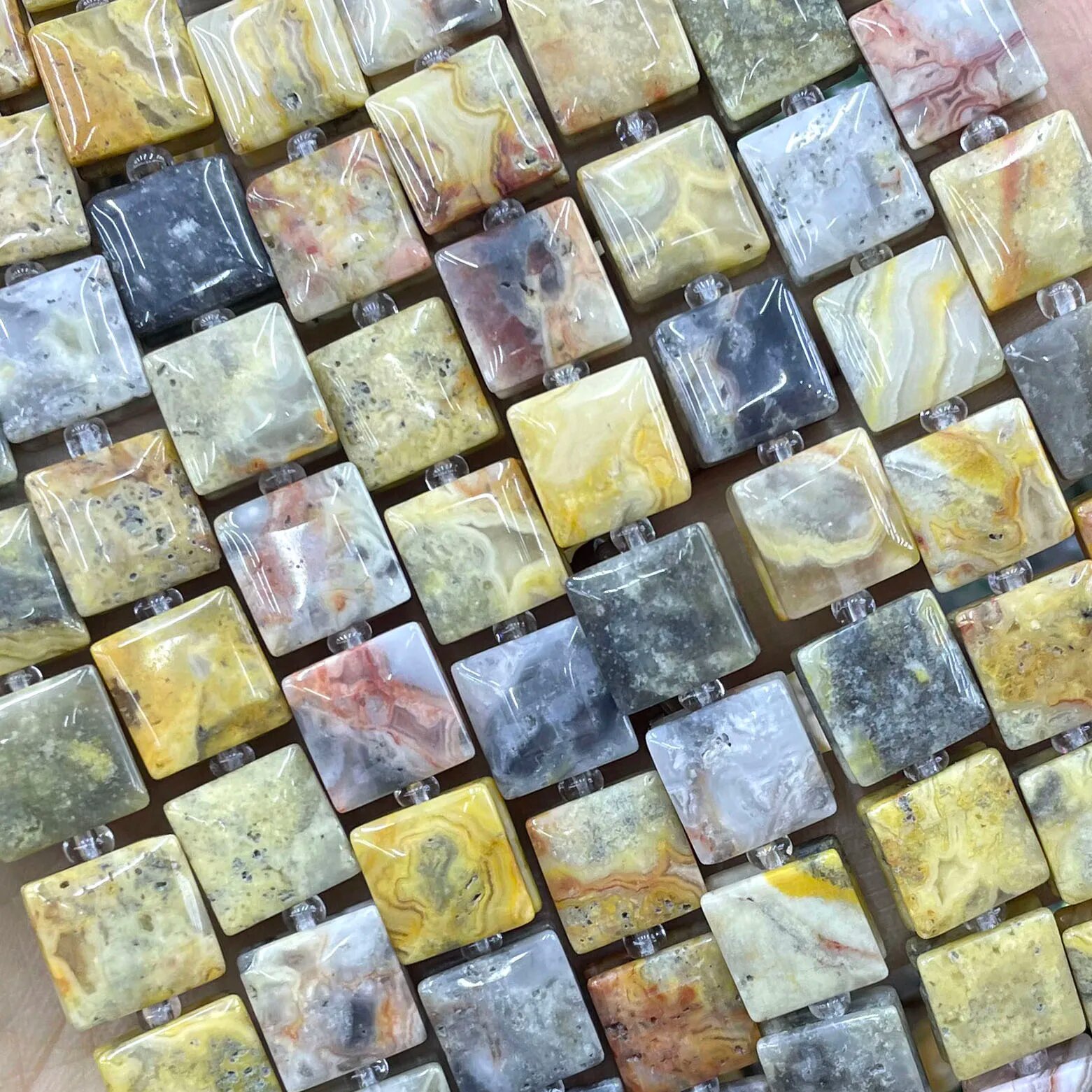 Бусины Crazy Agate для браслетов