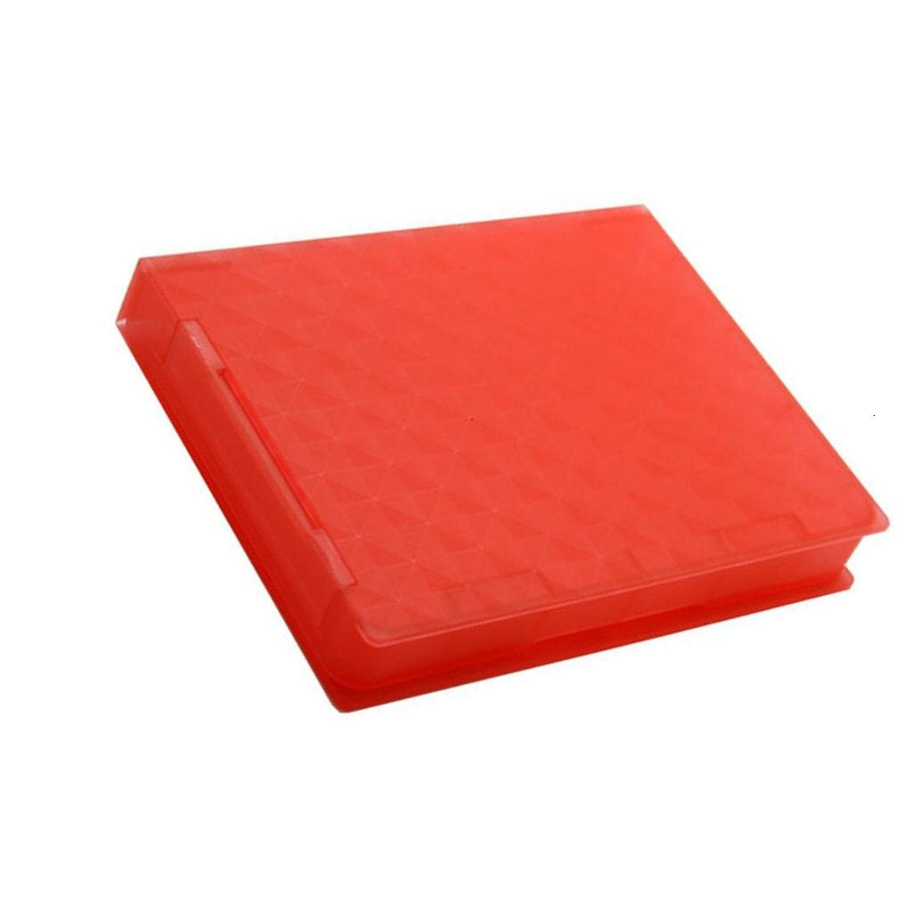 Защитный бокс для жестких дисков 2,5 дюйма, красный