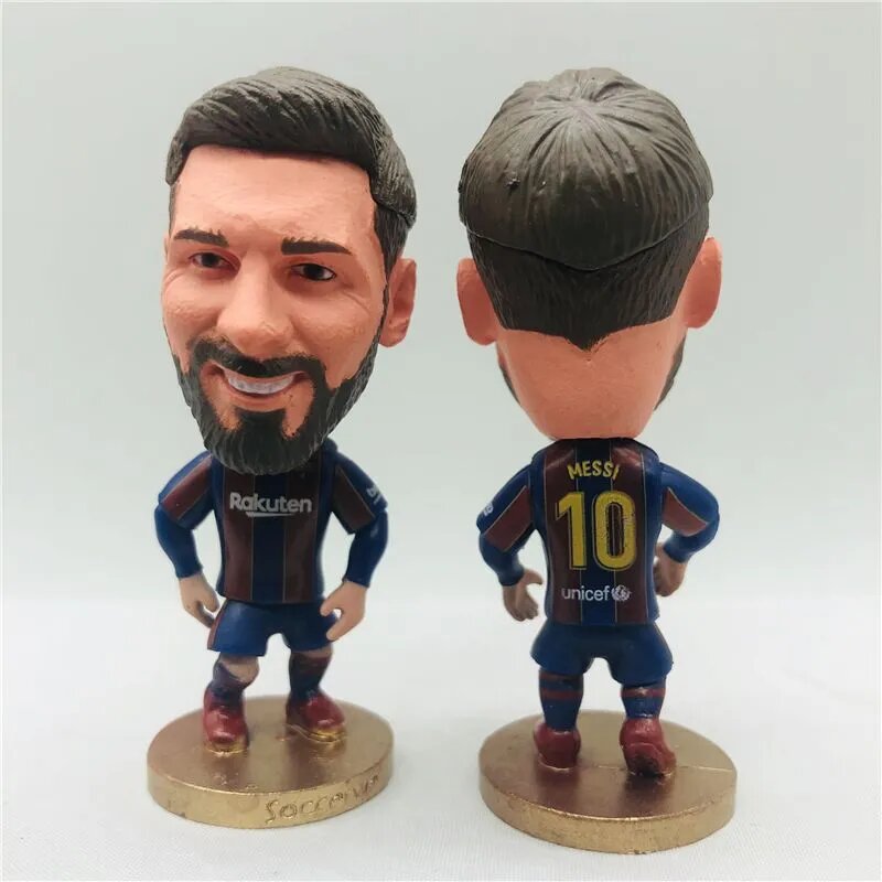 Фигурки звезд футбольного клуба Барселона -SOCCERWE Официальные куклы для заядлых кулес