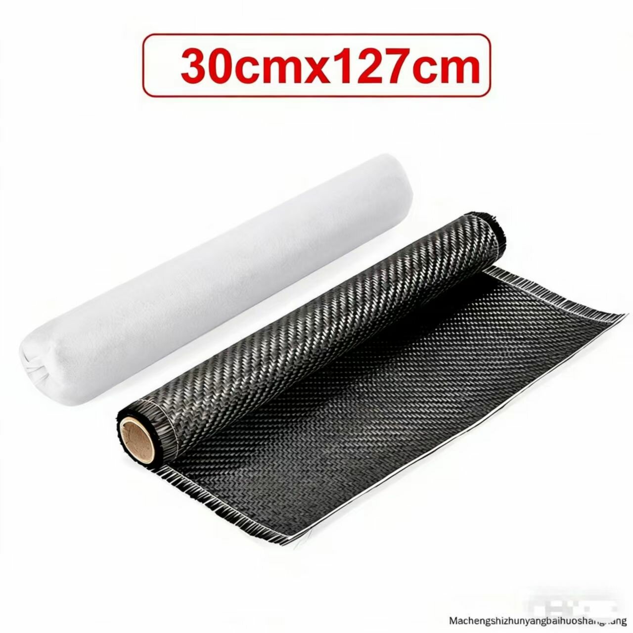 Углеродная ткань-плетение Twill /саржа (карбон) 3K 200gsm Толщина0,2мм -Ширина 30 см -Длина 127cm