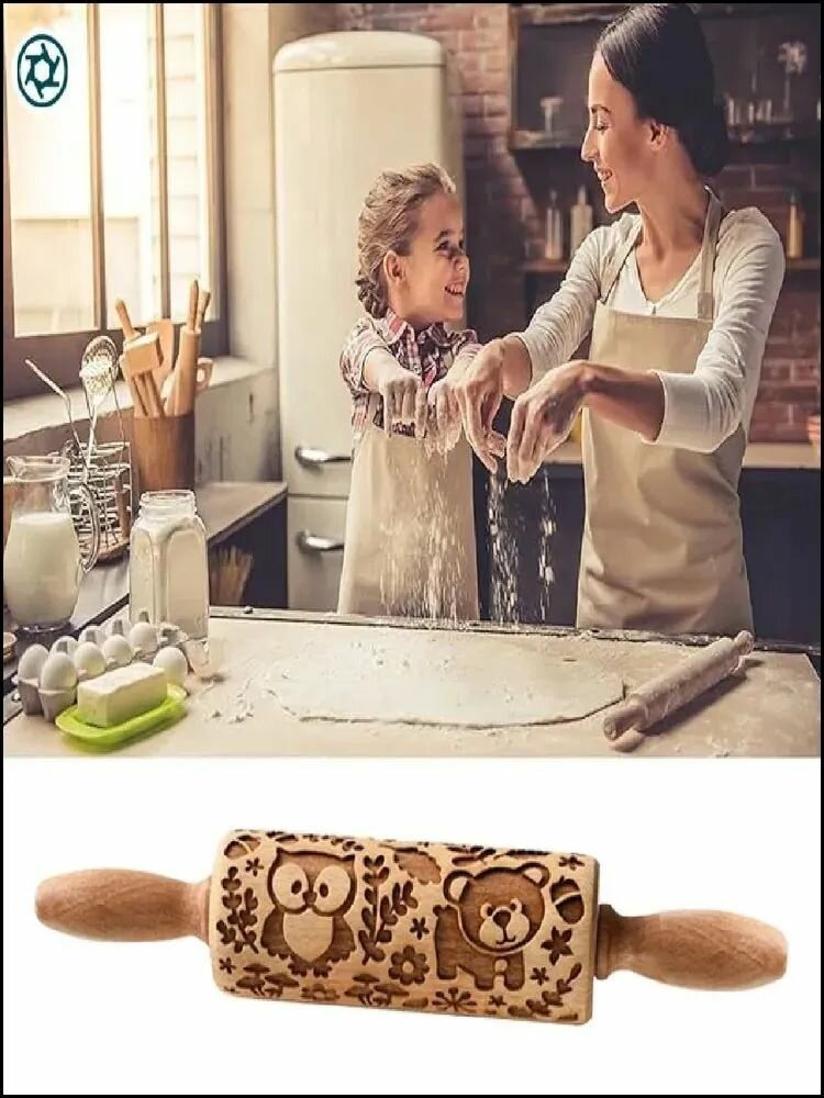 Скалка с узором — фото 1