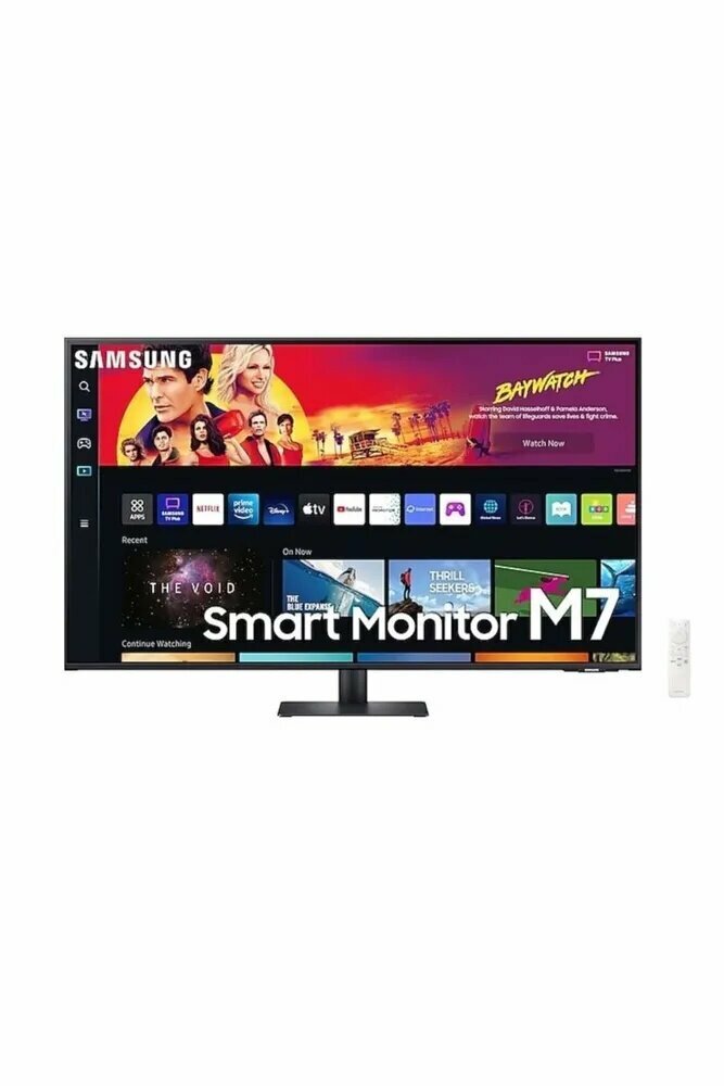 Samsung 43" Монитор Samsung Ls43bm700upxuf 43 совместимый 109 экран 4k Ultra Hd Led монитор, черный