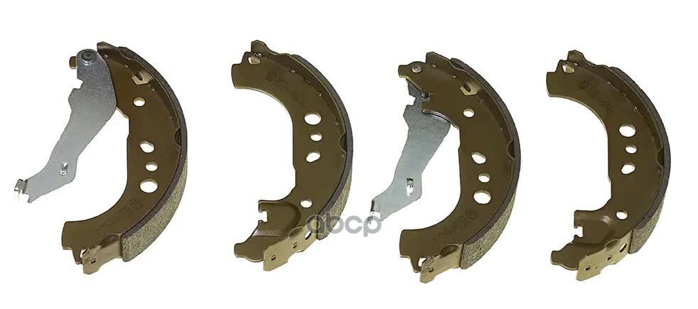 ( S 85 543 ) К-т бараб. тормоз. колодок SEAT TOLEDO IV 2012-19, SKODA RAPID 2012-, ROOMSTER (5J7) 2006- Brembo арт. S85543