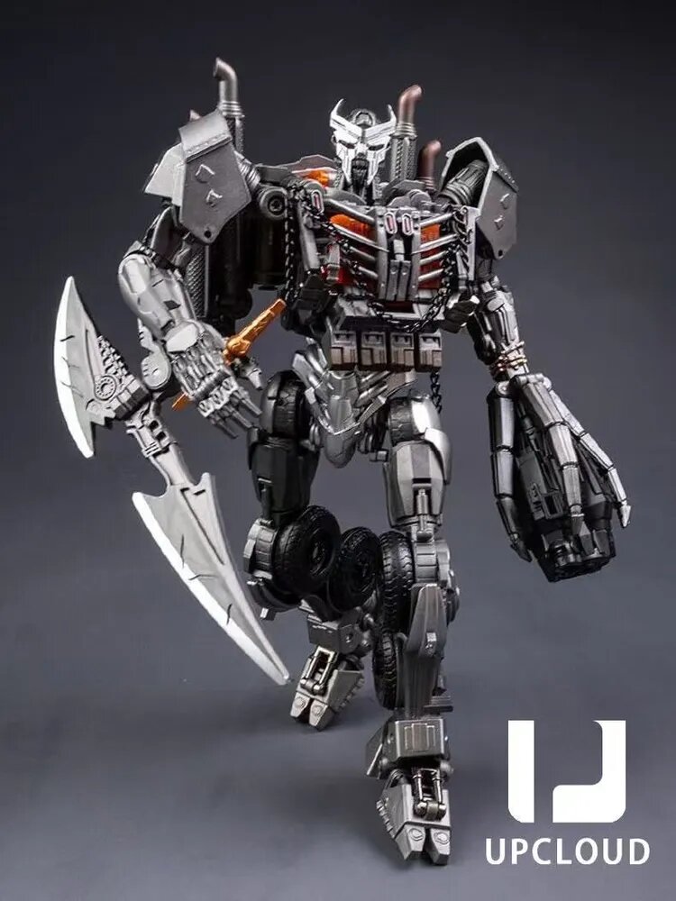 Робот трансформер/scourge transformers/UPCLOUD 18см для мальчиков трансформер со светом — фото 1