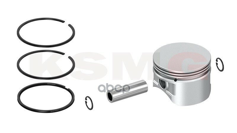 Поршнекомплект компрессора D=85.00mm STD (Wabco:911 501 624 2) Multibrand MB, MAN, Volvo, D KSMG арт. KY103001STD