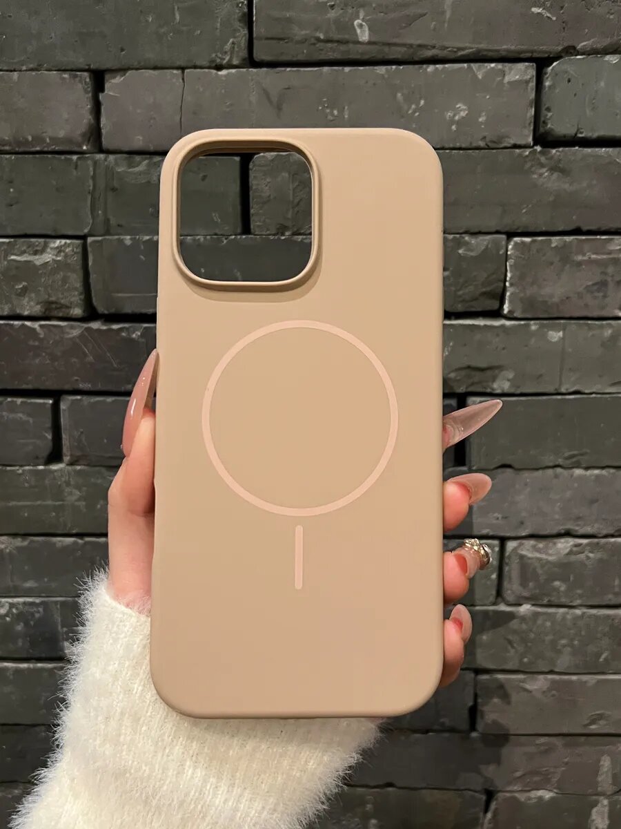 Чехол-накладка О'кейси, для iPhone 16 Pro Max, Soft Touch, защита камеры, матовый золотой