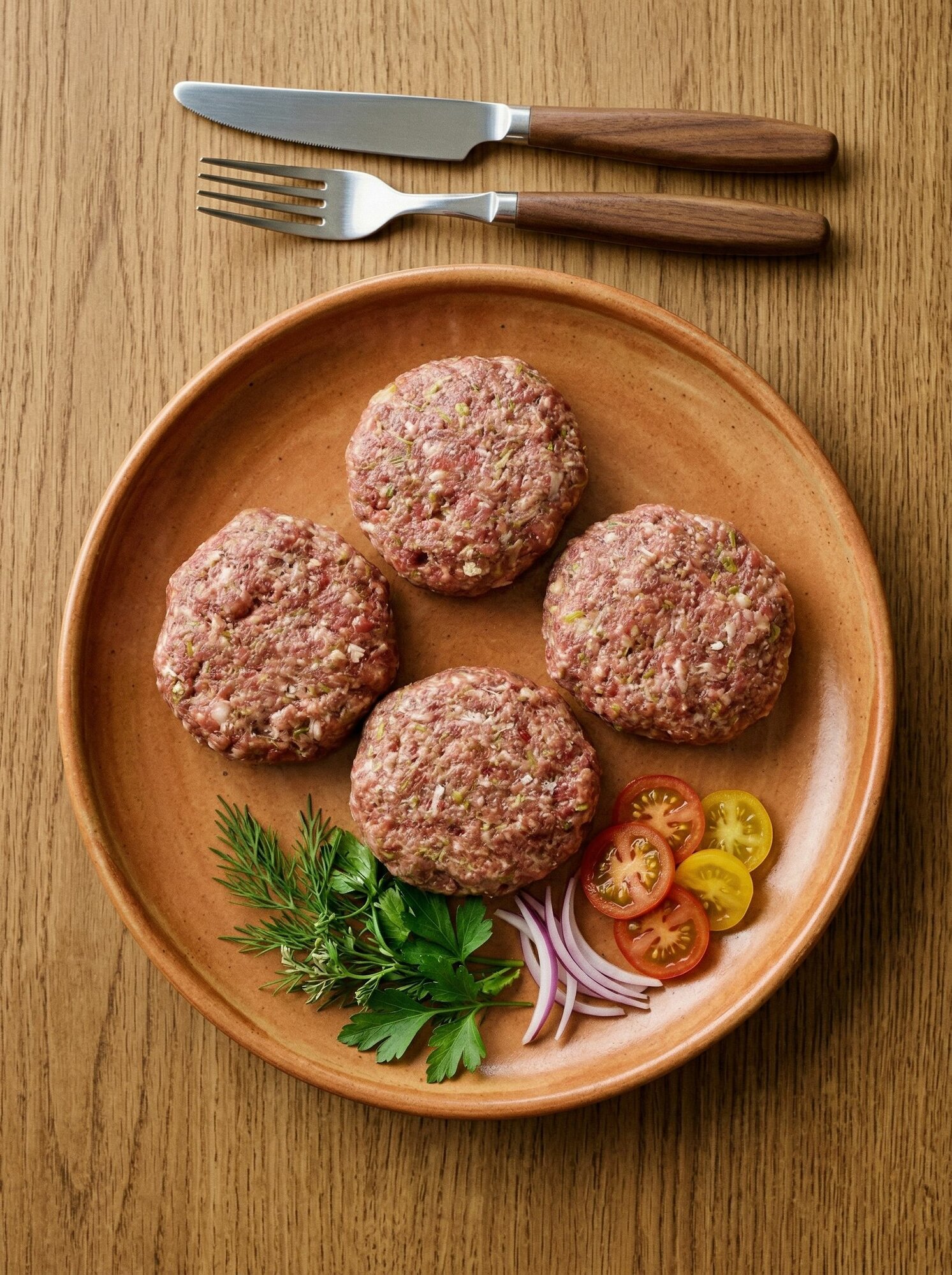 Биточки "Домашние" говяжьи 375 гр, Ферма Евгения Рошаля