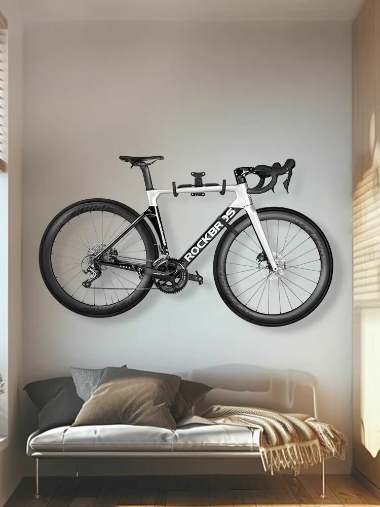 Настенный держатель для велосипеда складной, регулируемый кронштейн для хранения на стену, стальной, до 25 кг