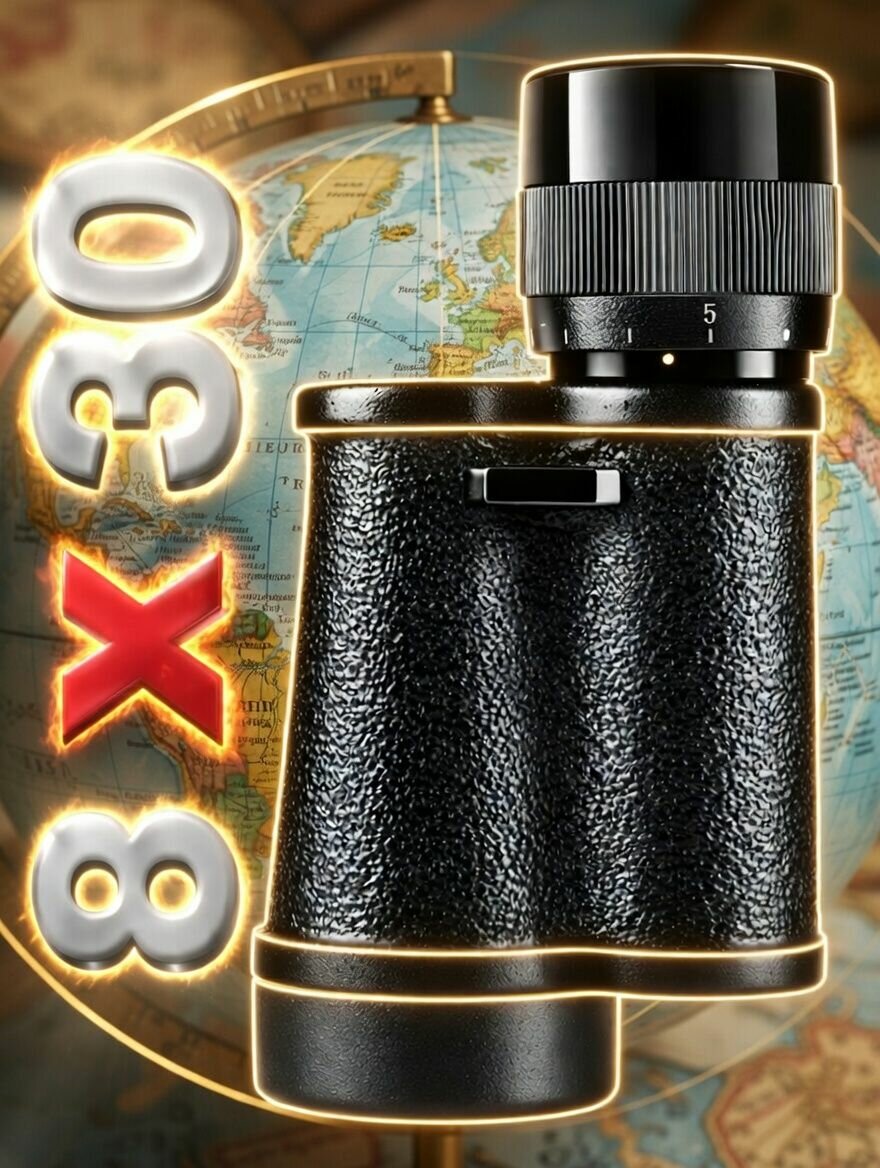 Светосильный монокуляр высокой четкости 8x30 BAK-4