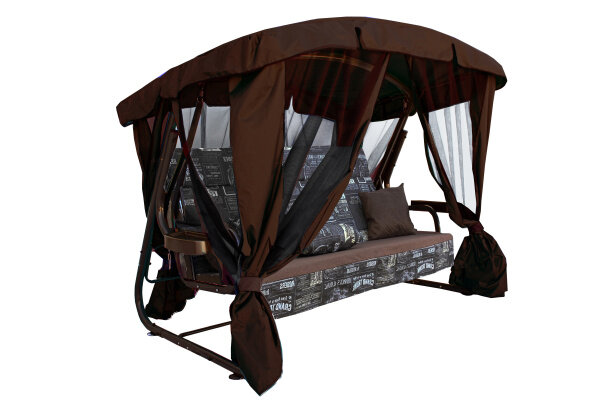 Качели садовые 3-х местные Ранго Премиум Веста арт. МС3310-2025