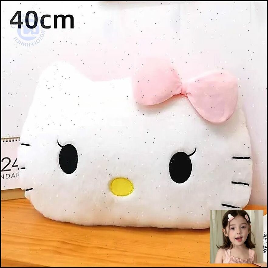 Мягкая плюшевая игрушка Hello Kitty для детей, размер около 40 см, гипоаллергенный материал