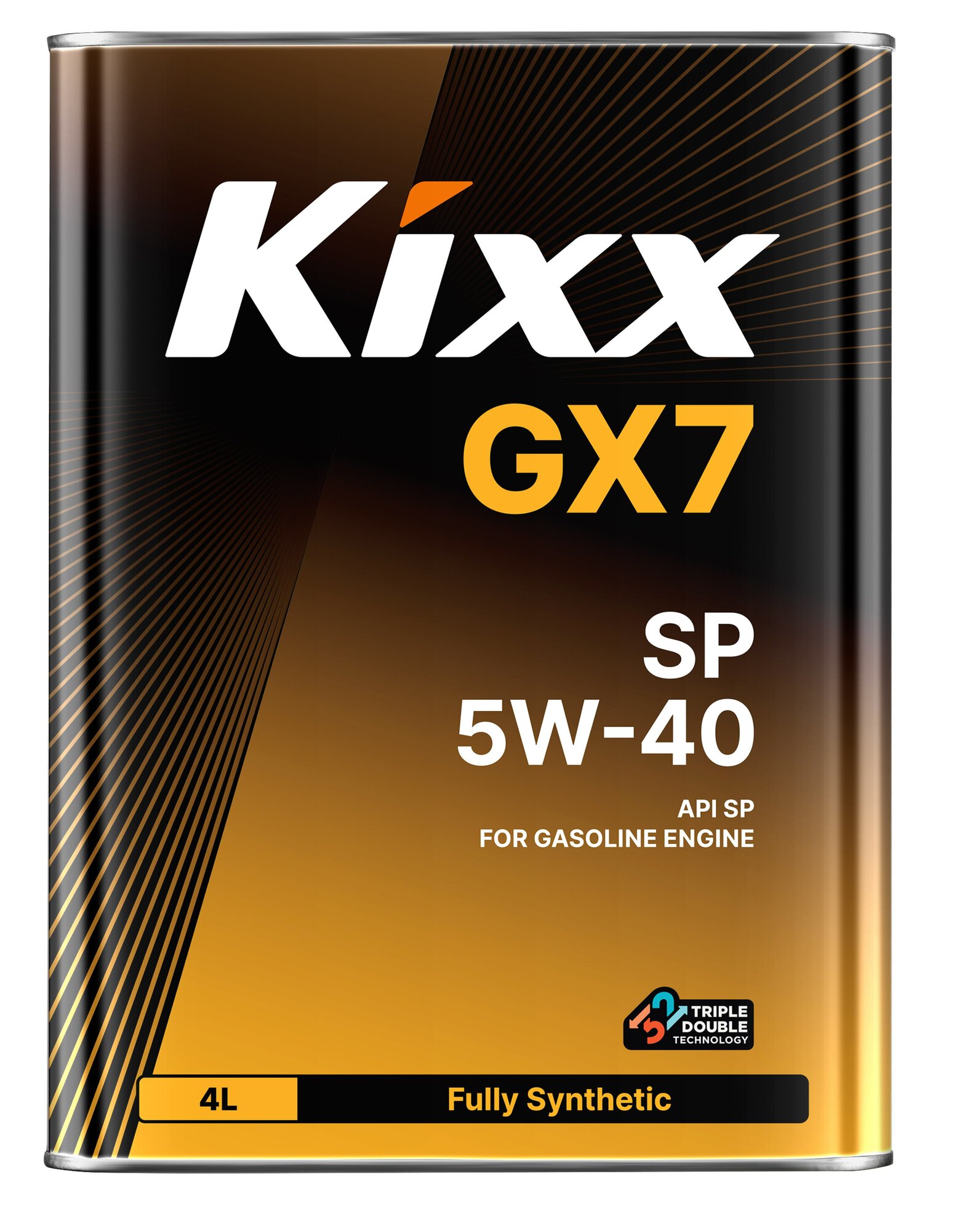 Масло моторное Kixx GX7 5W-40, API SP - 4 литра, L215444TR1.