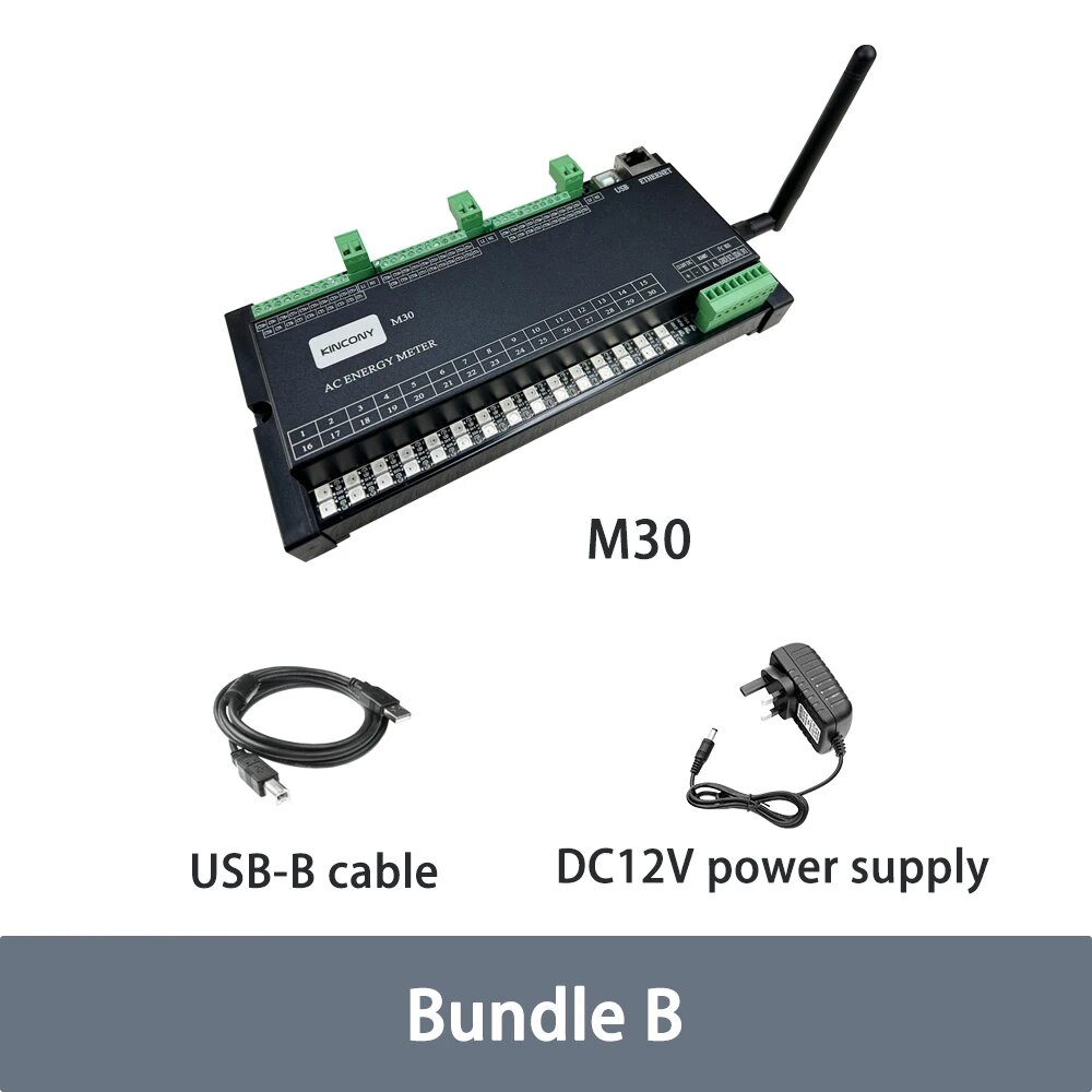 KinCony M30, 30 каналов, Wi-Fi, Bundle-B