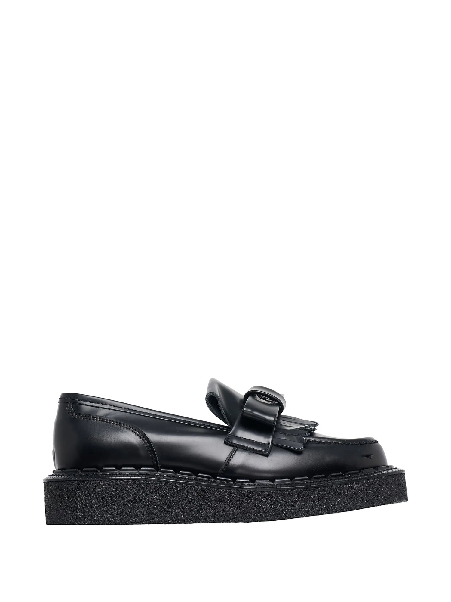 Лоферы Bow-detail fringed loafers