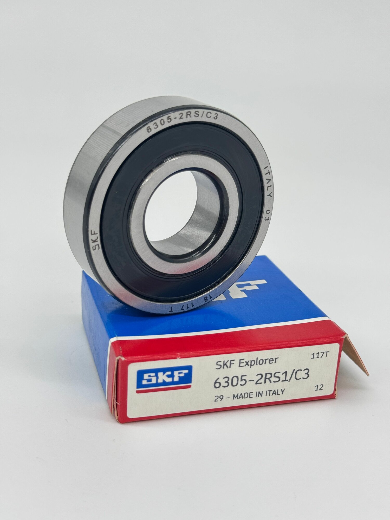 Подшипник SKF 6305-2RS1/C3 (180305) 25х62х17 на Ваз Нива, Chevrolet Niva, Уаз, Камаз